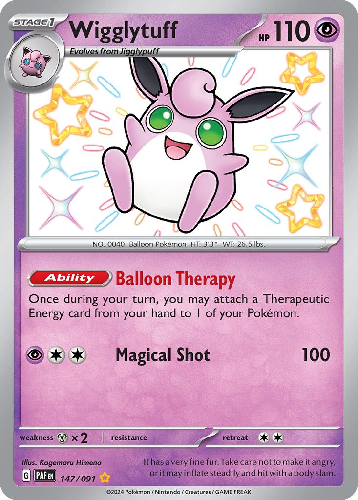 147/091 - Wigglytuff - [Shiny Rare]