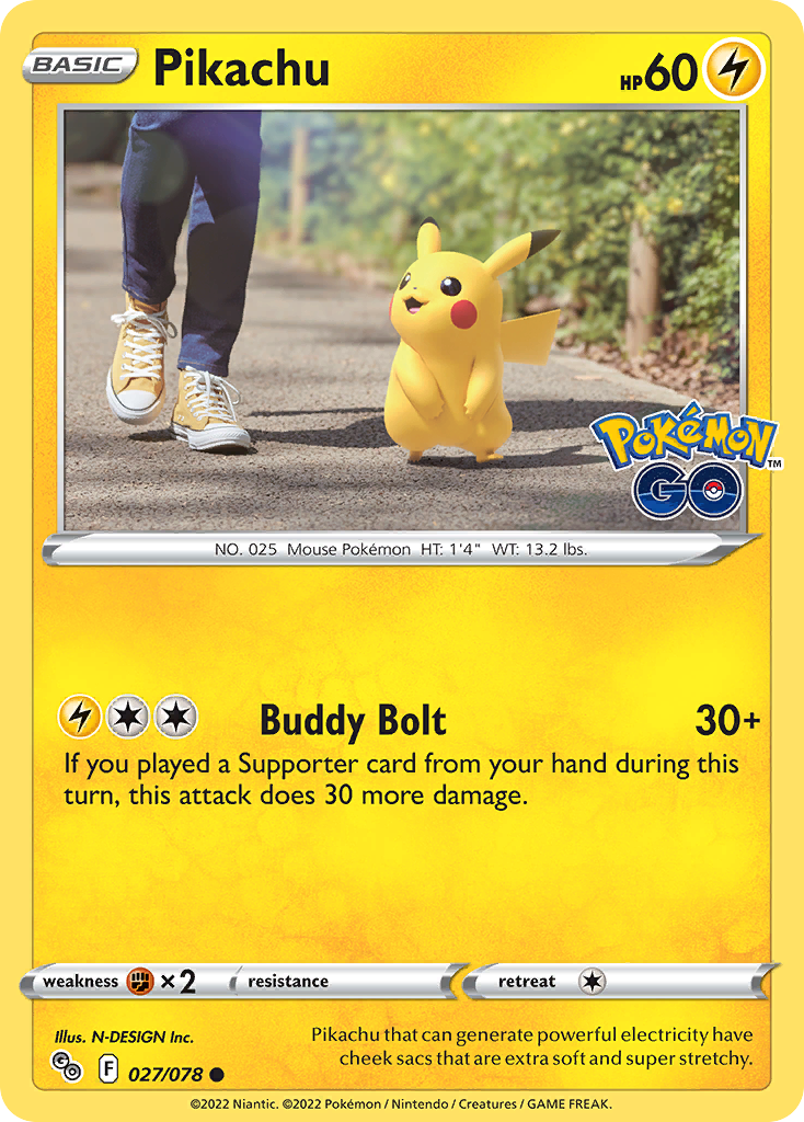 027/078 - Pikachu - [Common]