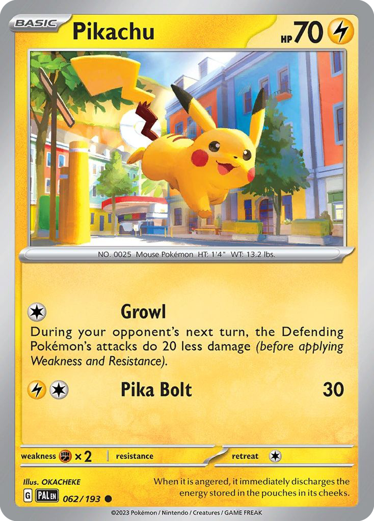 062/193 - Pikachu - [Common]