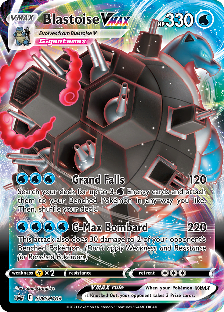 SWSH103 - Blastoise VMAX - [Promo]