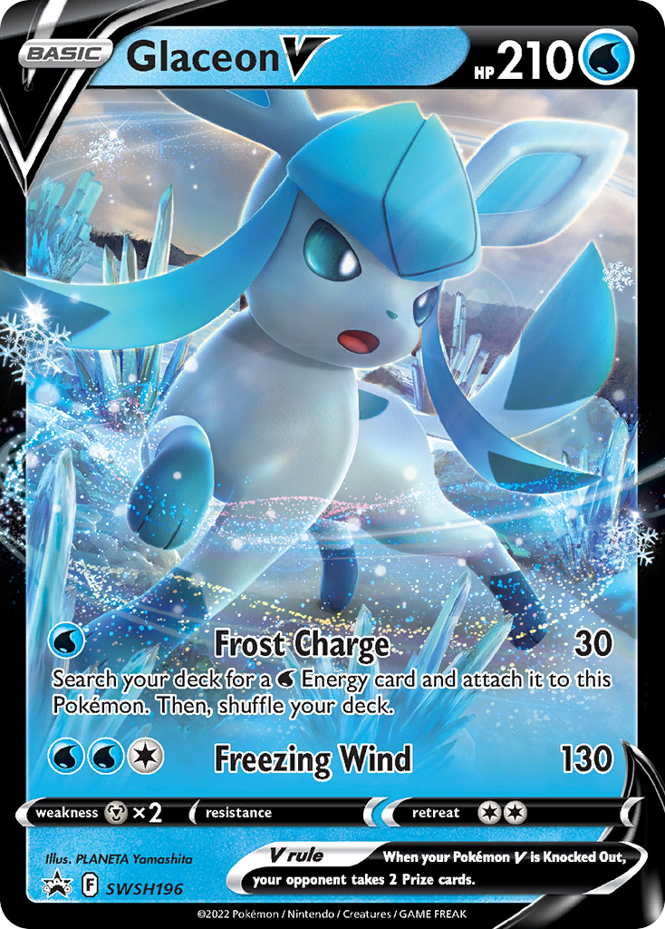 SWSH196 - Glaceon V - [Promo]